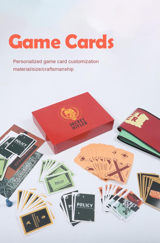 ODM Secret Hitler Game Board Card For Elementary Students