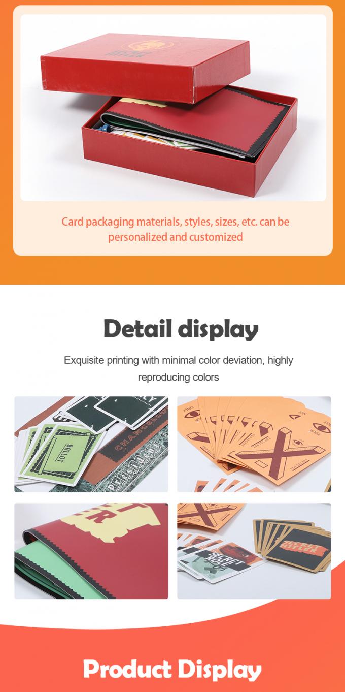 ODM Secret Hitler Game Board Card For Elementary Students